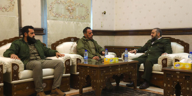Defense continues to hold organizational sessions with military leaders ...
